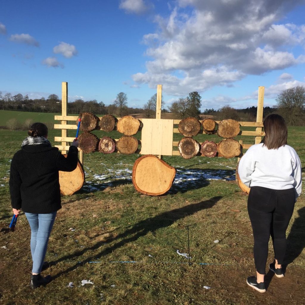 Axe, Knife & Throwing Angels For 4 People - Special Offer £15pp